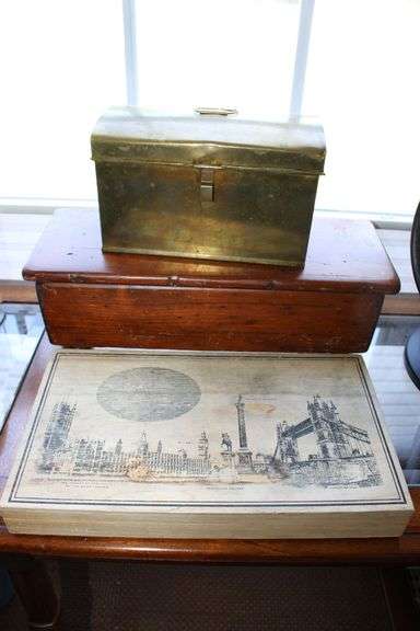 Decorative Boxes & London Print - Auction Ohio