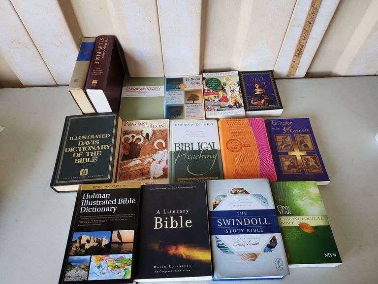 15 Assorted Religious Books See Photos - Auction Ohio