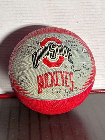 Ohio State Basketball w/Signatures - Auction Ohio
