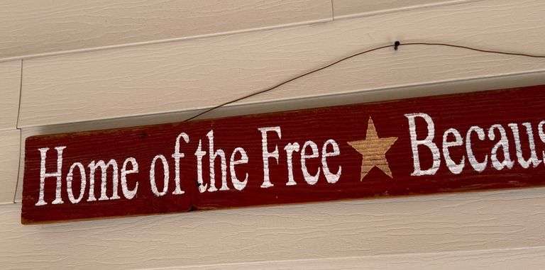 Freedom Sign - Auction Ohio