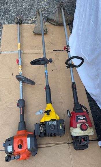 3 Gas String Trimmers, Including Craftsman - Auction Ohio