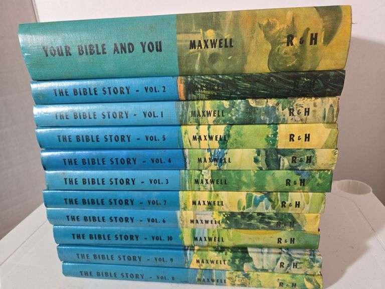 Vintage the bible story ten volume set - Auction Ohio