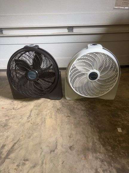 2 Lasko Cyclone Floor Fans - Auction Ohio