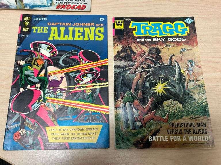 Set of Four Vintage Comics & Magazines - Auction Ohio