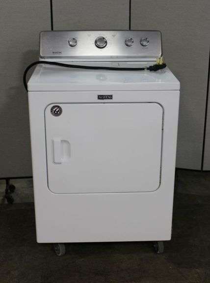 Maytag Commercial Technology Electric Dryer, Model MEDC465HW0 - Auction ...