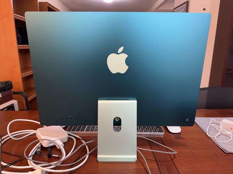 M3 iMac With Wireless Keyboard, One Apple Mouse and One Wireless Mouse ...