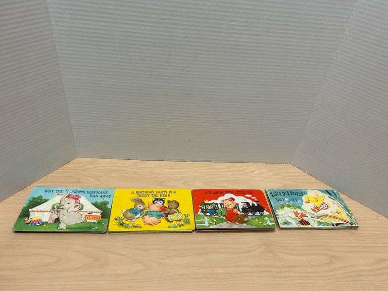 Vintage 1963 Pop-Up Children’s Books – Set of 4 - Auction Ohio