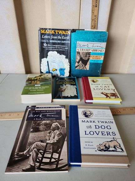 7 Assorted Mark Twain Books - Auction Ohio
