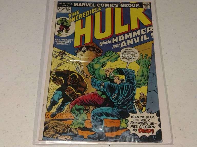 The Incredible Hulk Comic - Auction Ohio