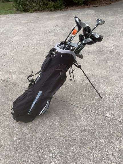Golf Clubs Assortment plus Intech ZRX Bag - Auction Ohio