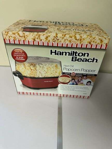 Hamilton Beach Popcorn Popper - Auction Ohio
