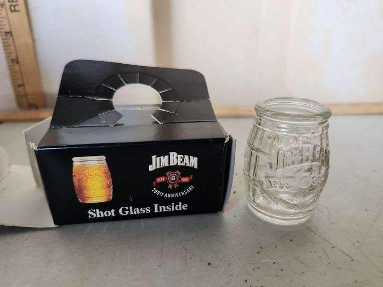 1995 Jim Beam Shot Glass - Auction Ohio