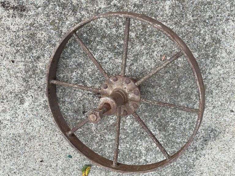 Old Steel Wheels - Auction Ohio