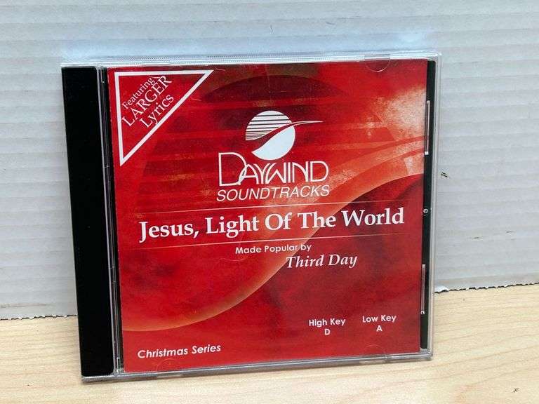 Third Day “Jesus, Light of the World” Daywind Soundtrack CD - Auction Ohio