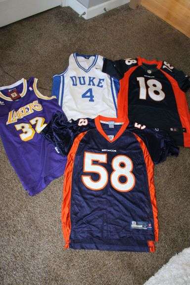 Sports Jersey Collection - Auction Ohio