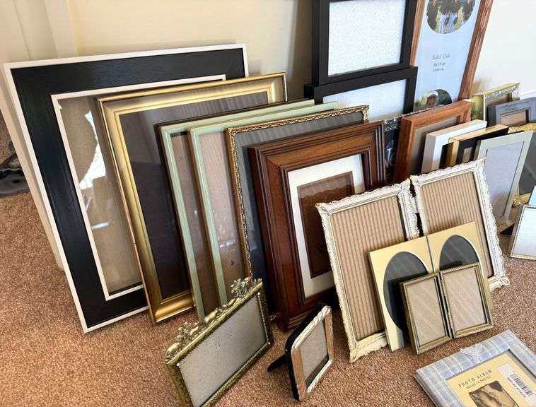 Large Grouping of Frames - Auction Ohio