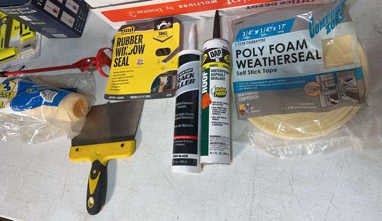 Painting, Plumbing and Calking Essentials - Auction Ohio