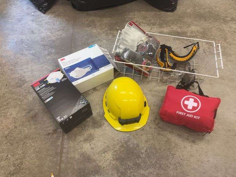 Safety First! Safety Hat & Glasses/Masks/First Aid - Auction Ohio