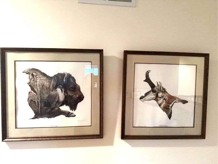 Signed LE prints- wildlife-Samuelson - Auction Ohio