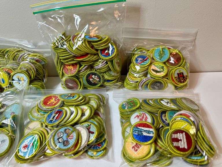 Boy Scout Merit Badges/Patches - Auction Ohio