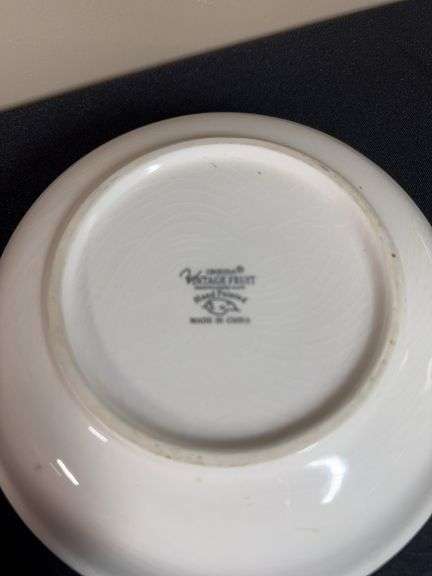 Vintage Fruit Pattern Dinnerware Set – Westwood Taiwan - Auction Ohio