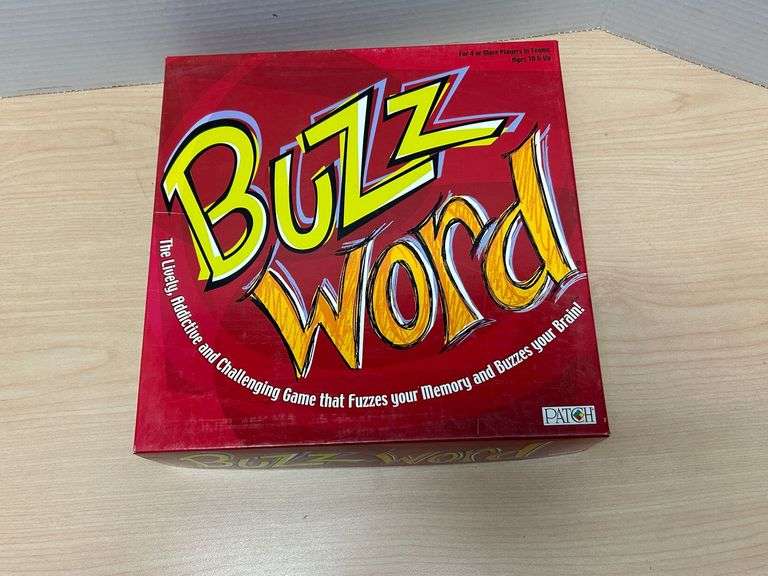 Buzz Word Party Game by Patch – 2003 Edition - Auction Ohio
