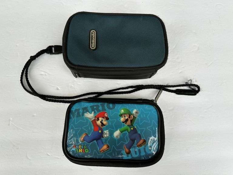Nintendo DS Game Boy Pouch & Super Mario Game Carrier & Soft Case ...