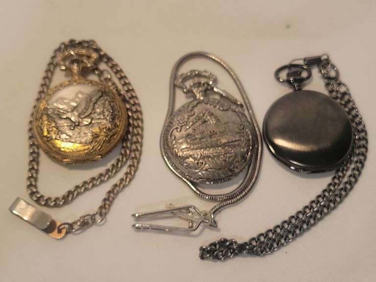 Quartz Pocket Watch Lot - Auction Ohio