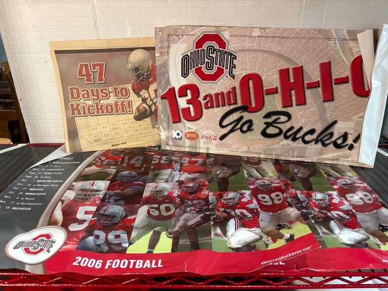 Ohio State Poster Assortment - Auction Ohio