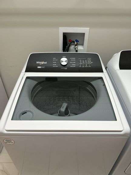 Whirlpool 2-in-1 Top Load Washing Machine, Model WTW5057LW0 - Auction Ohio