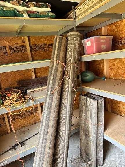 Two Large Outdoor Rugs (Rolled) - Auction Ohio