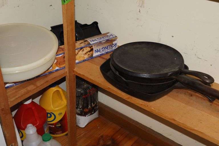 Cast Iron Cookware, Slicer, Tupperware - Auction Ohio