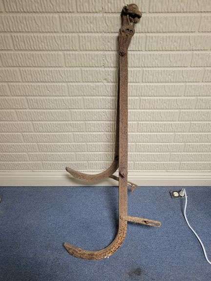 Antique Cast Iron Cultivator Plow Attachment – Primitive Farm Tool ...