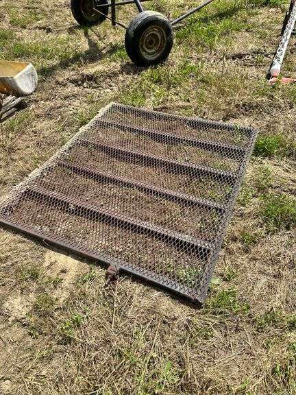 Heavy-Duty Steel Mesh Implement Ramp - Auction Ohio