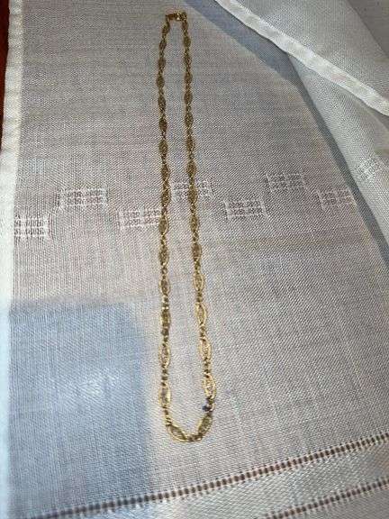 12k gold necklace - Auction Ohio