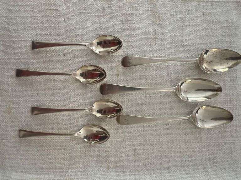 Sterling Silver Teaspoon Set - Auction Ohio