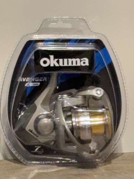 **NEW** Okuma Avenger New Generation Spinning Fishing Reel Av-3000 ...