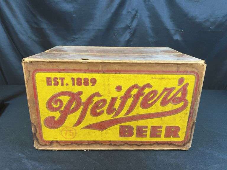 Coca Cola Classic Bottles & Pfeiffer’s Box - Auction Ohio