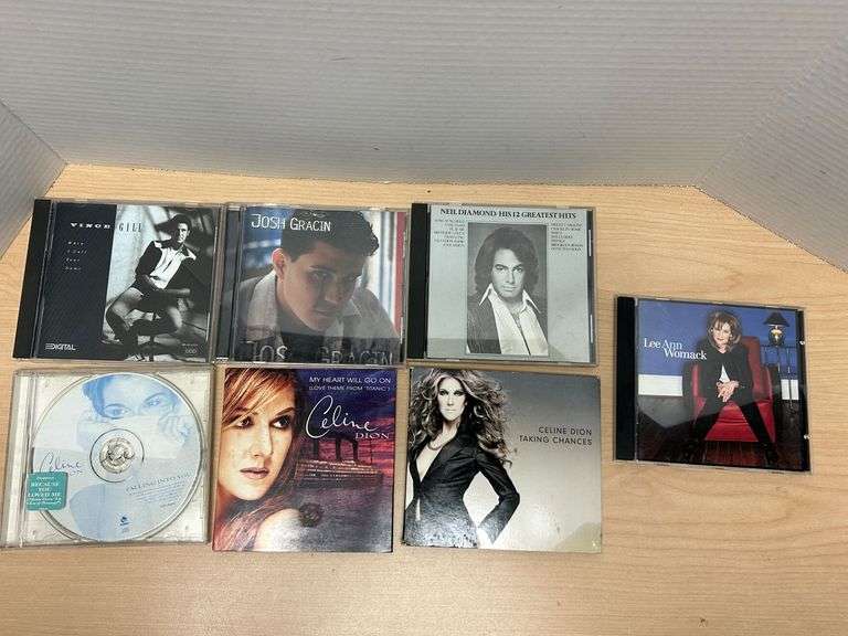 Celine Dion, Neil Diamond, Vince Gill & More CD Collection – 7 Titles ...