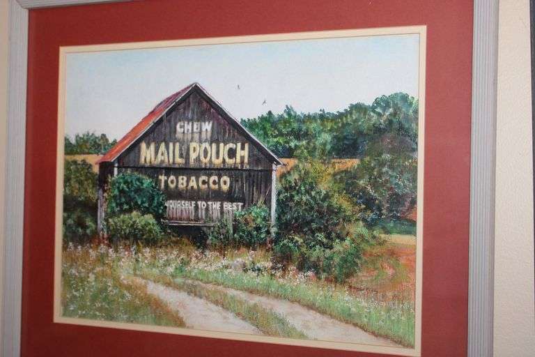 Mail Pouch Print - Auction Ohio