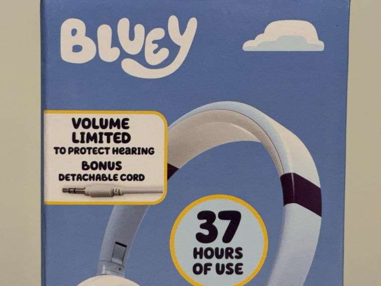 **NEW** eKids Bluey Bluetooth Headphones for Kids, Wireless Headphones ...