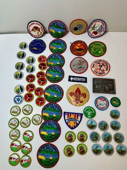 Boy Scout Merit Badges, Patches and More - Auction Ohio