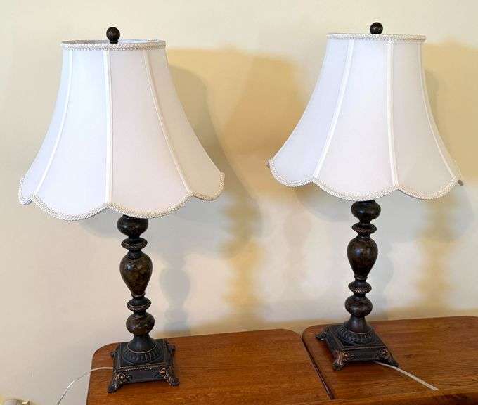 Set of 2 - Matching Lamps - Auction Ohio