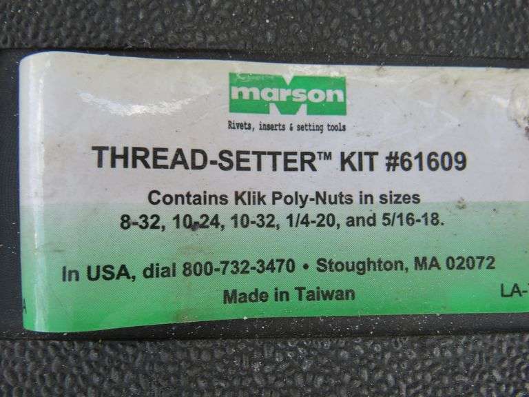 Thread Setter - Auction Ohio
