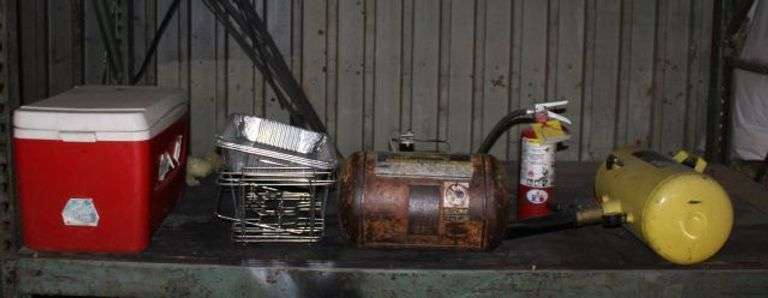 Cooling Equipment, Inflator Tanks, and Fire Extinguisher - Auction Ohio
