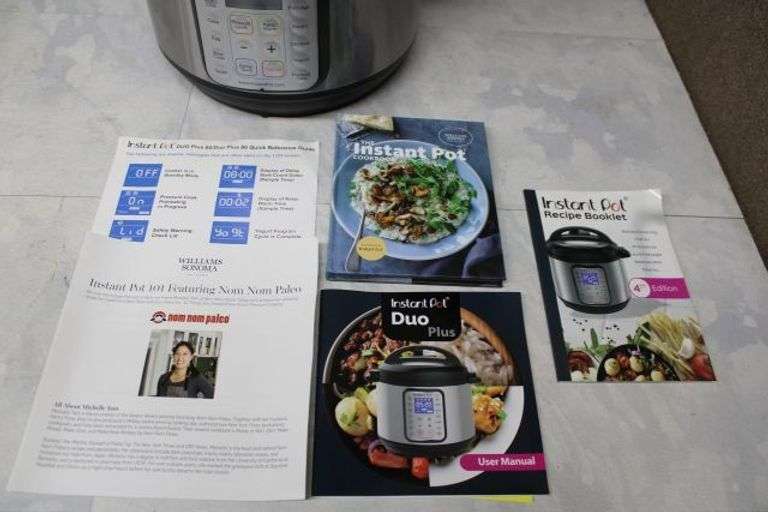 Instant Pot Duo Plus 8-Quart Electric Pressure Cooker with Accessories ...