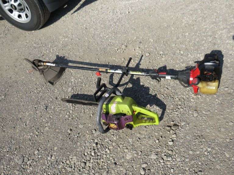 Weed Trimmer & Chain Saw - Auction Ohio