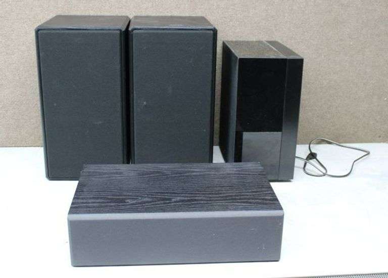DCM Monitor Series Speakers and Samsung Wireless Subwoofer - Auction Ohio