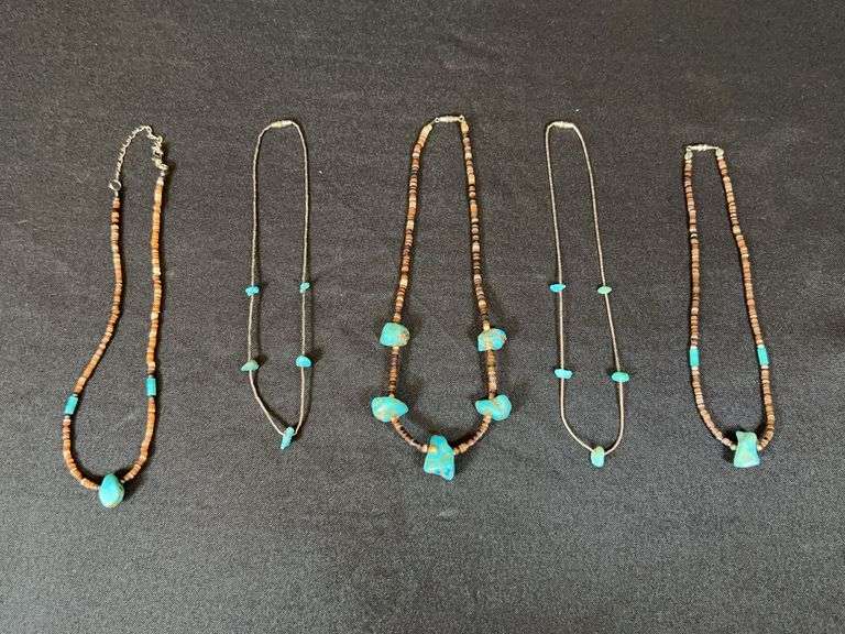 Heishi Native American Necklaces - Auction Ohio