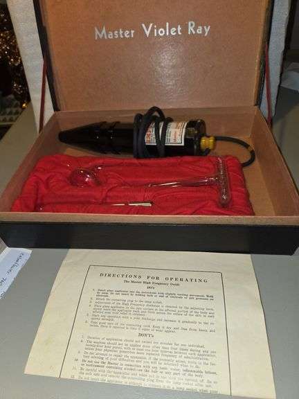 Master Violet Ray - Auction Ohio